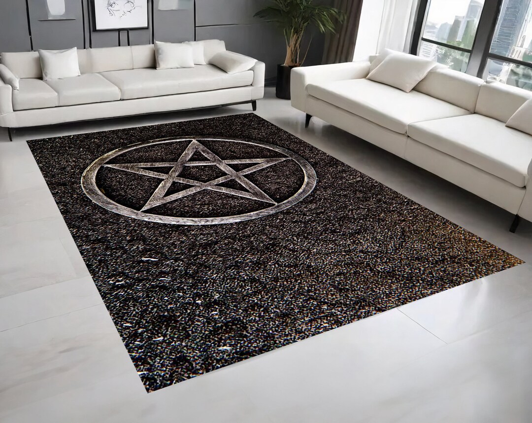 Pagan Symbol Rug,evil Symbol Rug,mystical Symbol Rug,satanizm Symbols ...
