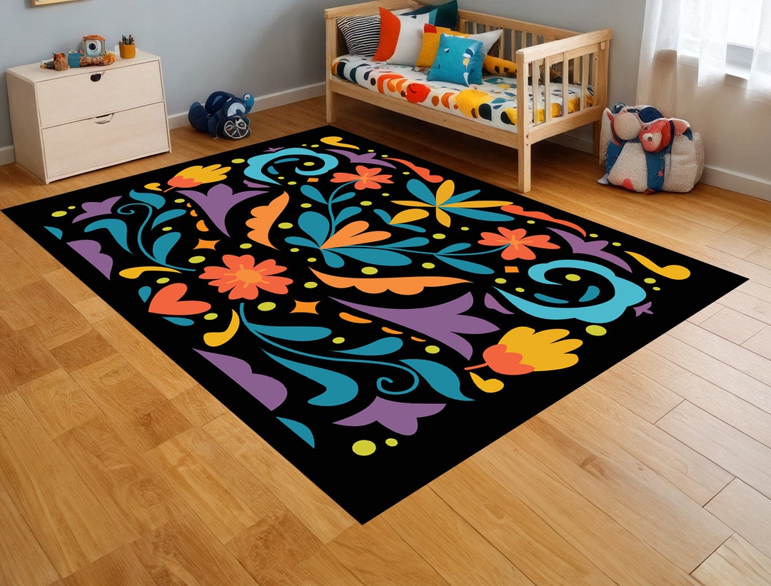 Mexican Art Picture Rugs,mexican Motif Rug,mexican Patterned Rug ...