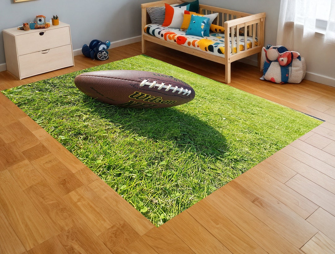 Encouraging Sports Things,rug for Living Room,modern Rug,football Rug ...