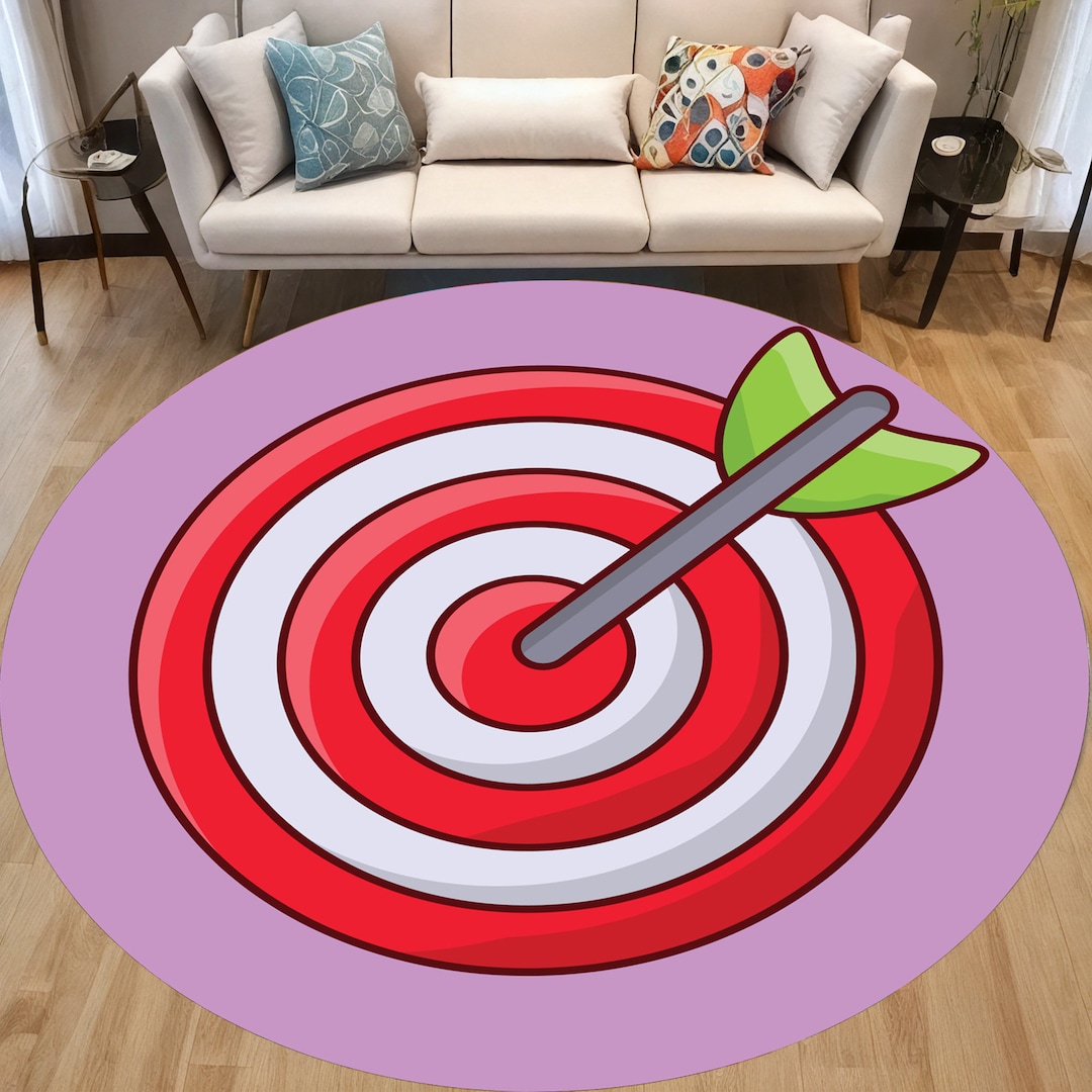 Target Board Rug,dartboard Rug,dartboard Decor Rug,dart Player Rugs ...
