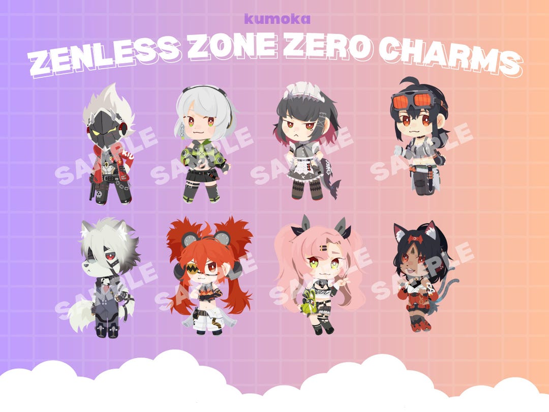 Zenless Zone Zero Keychains - Etsy