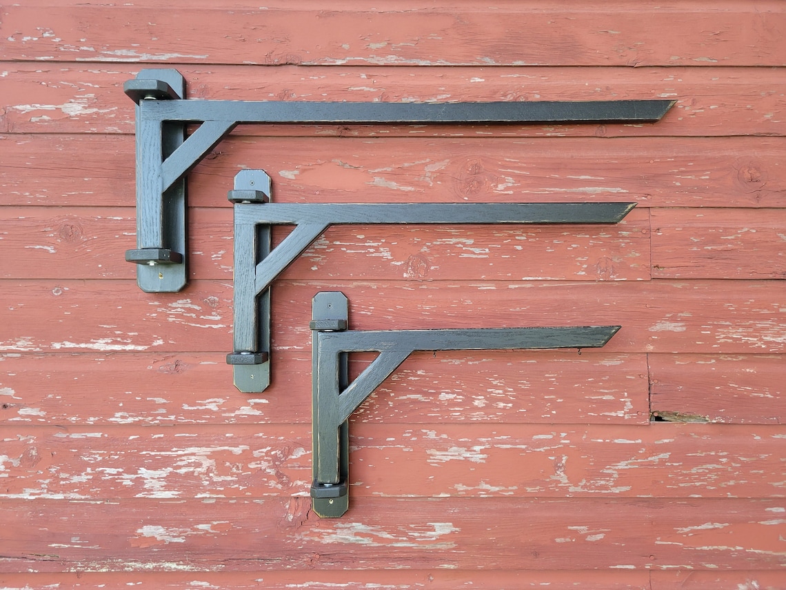 Primitive Display Arm Wall Bracket With Swivel Arm - Small - 22" - Etsy
