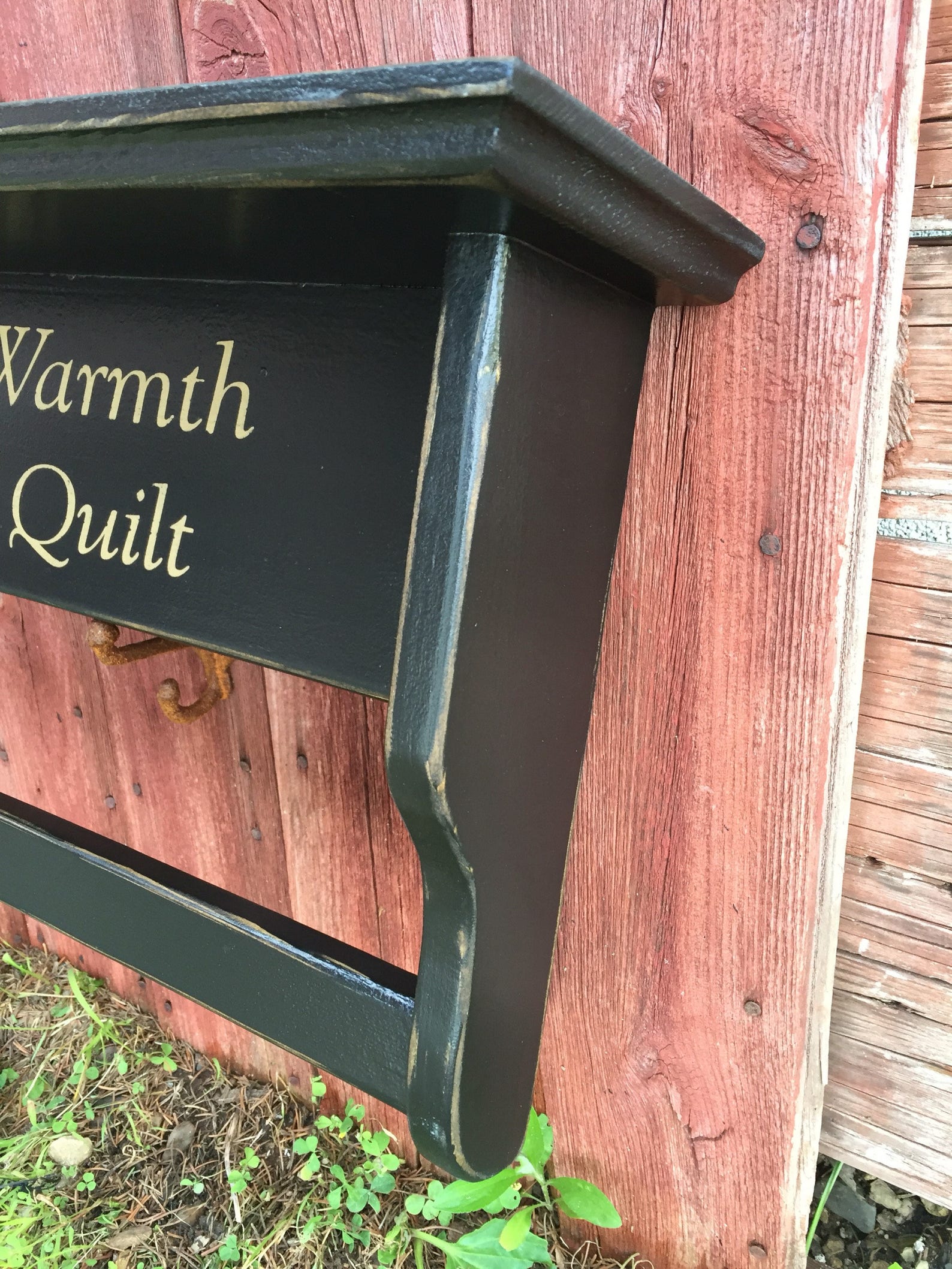 Primitive Quilt Shelf With (or Without) "cozy Quilt" Saying. - Etsy