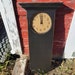 Primitive Long Wall Clock - Etsy