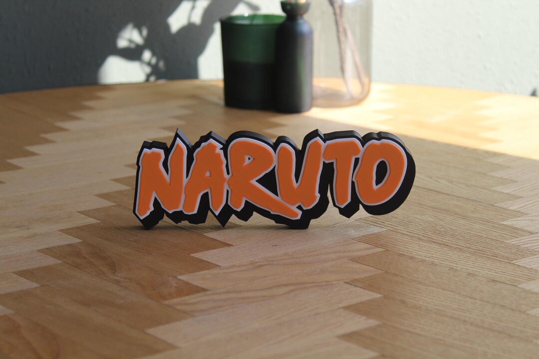 Naruto Logo Naruto Uzumaki Sasuke Uchiha Itachi Uchiha Anime Manga 3D ...