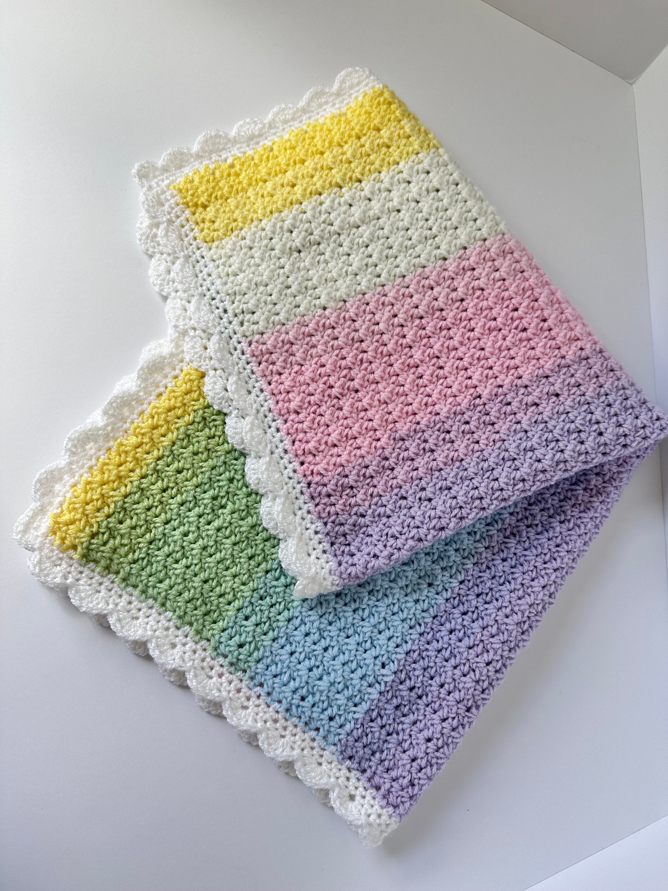 Small Baby Blanket, Preemie Baby Blanket, Baby Doll Blanket, Newborn ...