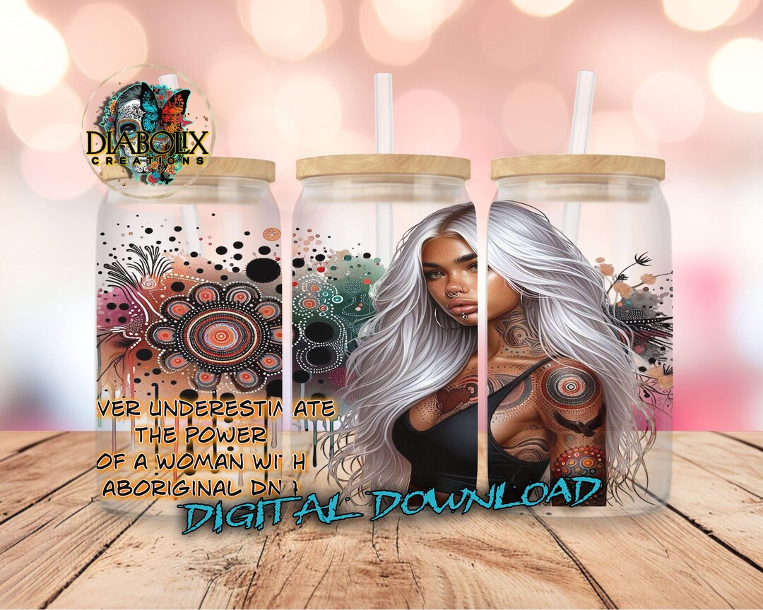 16oz Libbey Glass Wrap, Beer Can, Sublimation Design Template, Clip Art ...