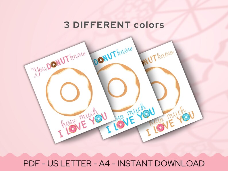 Donut Father's Day Handprint Craft: Kids Activity, Bonus Coloring Page ...