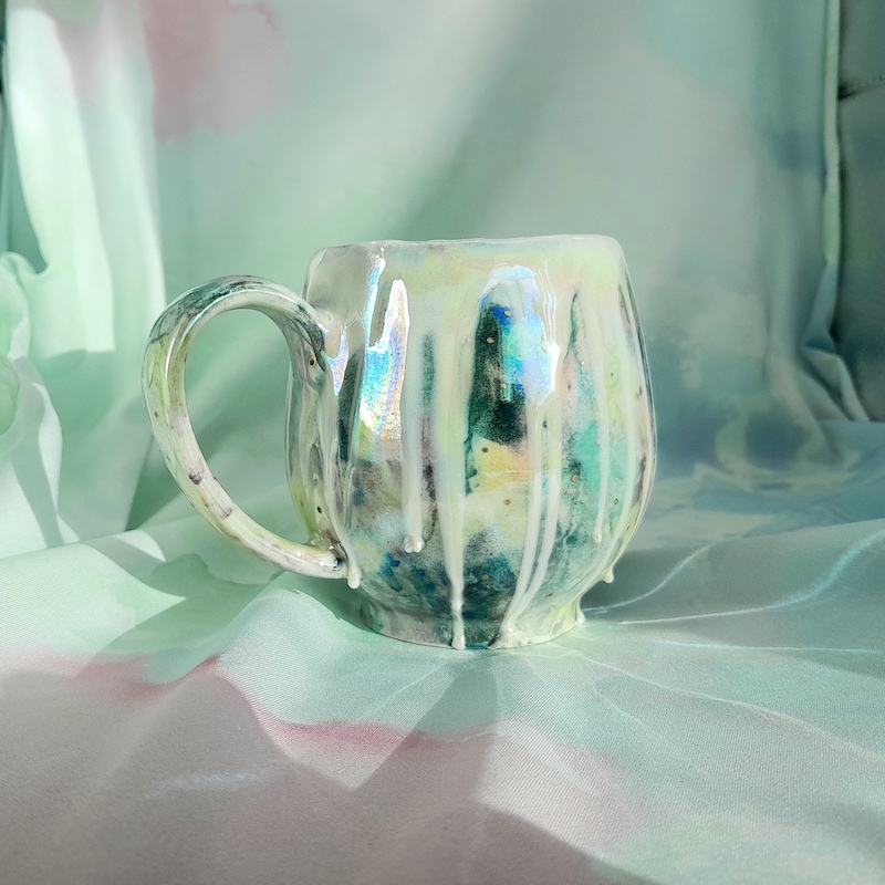 Iridescent Celestial Mug - Etsy UK
