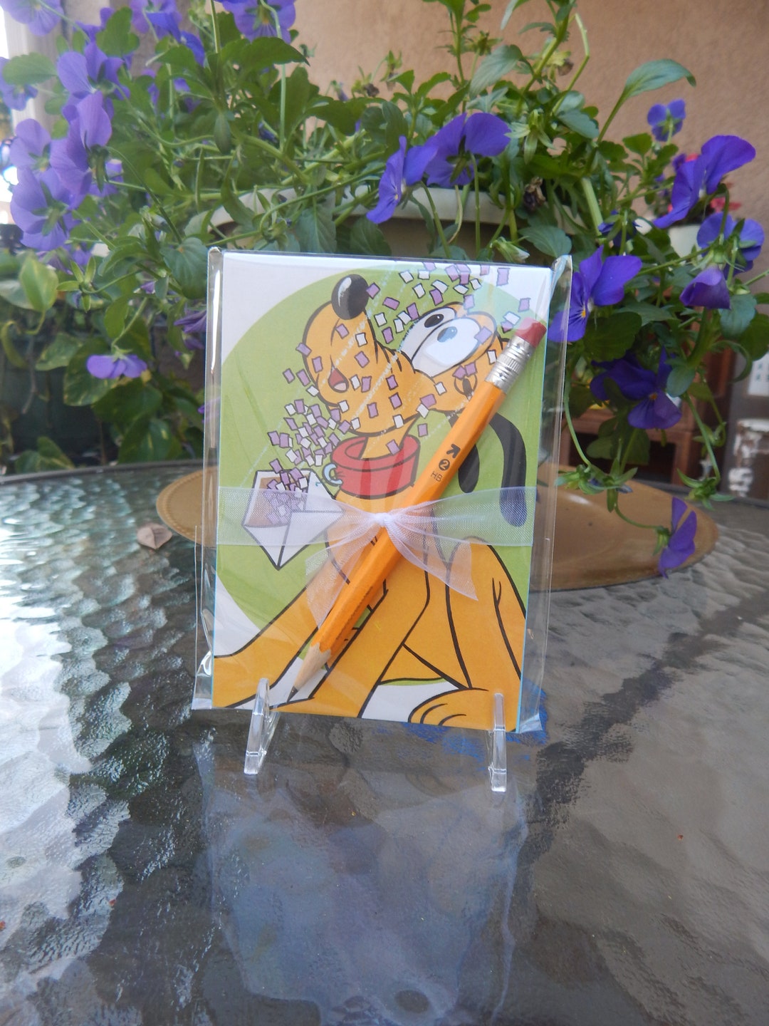 Up Cycled MINI Notebook Disney Pluto - Etsy