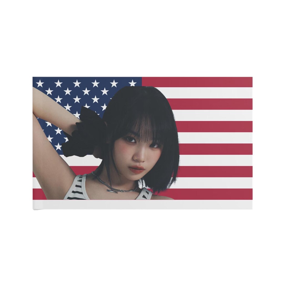 Chaewon American Flag Banner - Etsy