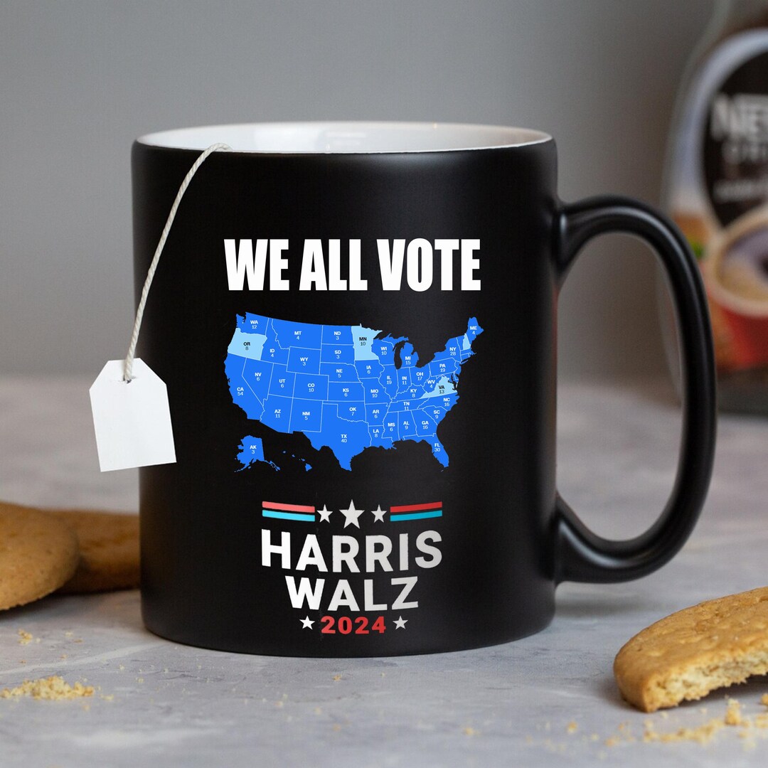 Kamala Harris Tim Walz Mug,madam President Mug,kamala Harris Mug ...