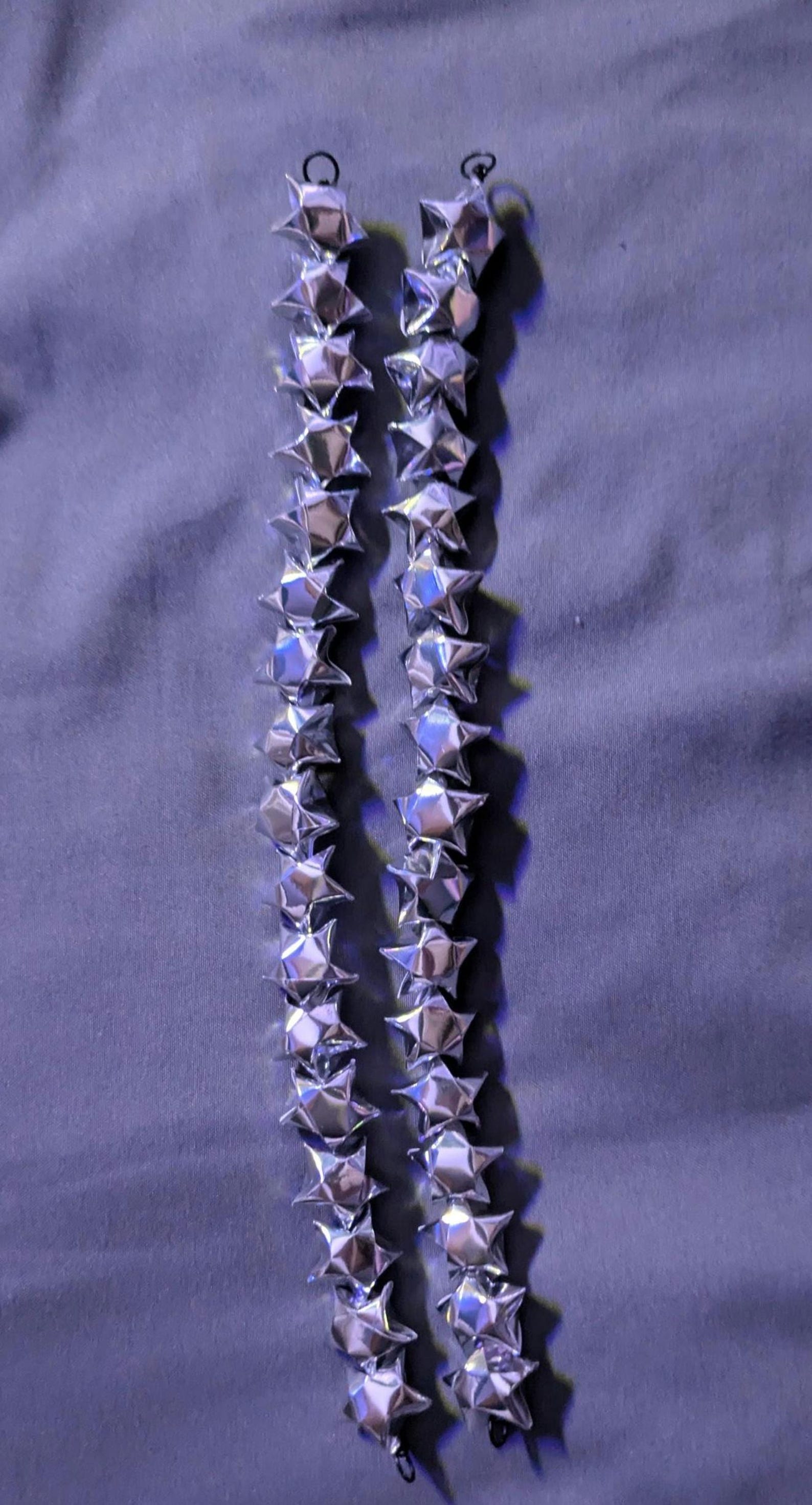 Converse Paper Star Shoelace Charm - Silver or Multicolor - One Size - Etsy