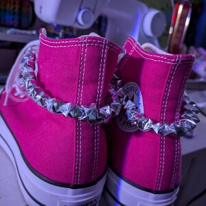 Converse Paper Star Shoelace Charm - Silver or Multicolor - One Size - Etsy