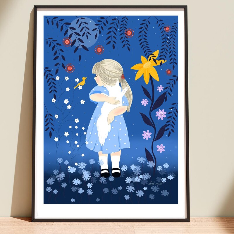Childrens Art Print - Etsy