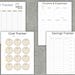 Tracker Bundle Printable PDF Journal Tracker Pages Habit Tracker Mood ...