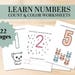 22 Printable Number Tracing Worksheets for Kids | Traceable Numbers 0 ...