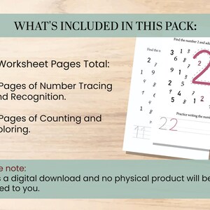22 Printable Number Tracing Worksheets for Kids | Traceable Numbers 0 ...