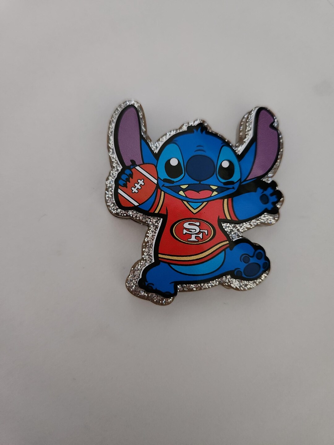 Stitch Badge Reel, Football Stitch, Nurse Gifts, Teacher Gifts ...