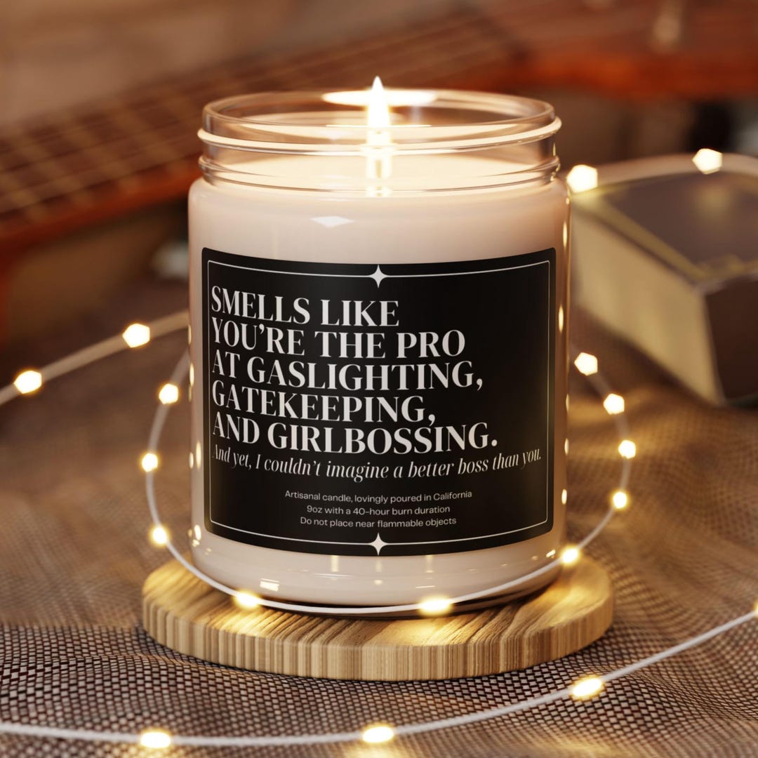 Funny Boss Appreciation Gift for Her, Gaslight Gatekeep Girlbossing ...