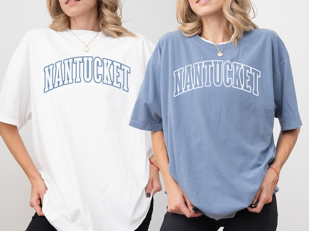 Comfort Colors© Nantucket Shirt, Nantucket Collegiate Crewneck, Women's ...