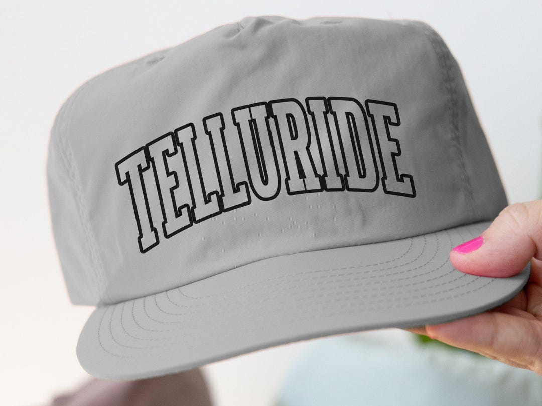 Custom Telluride Hat, Unisex Telluride Hat for Men and Women, Telluride ...