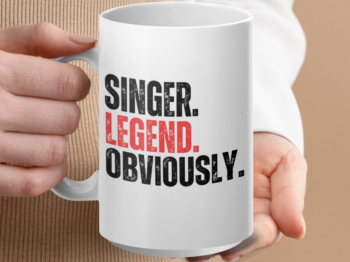 Singer Mug, Christmas Gift, Birthday Gift, Gift for Singers, Gift for ...