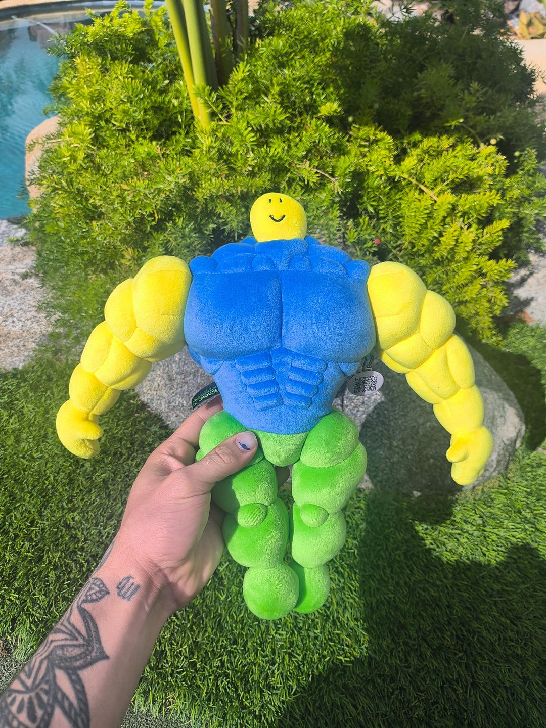 Official Mega Noob Plushie – Limited Edition Roblox Gaming Plush - Etsy