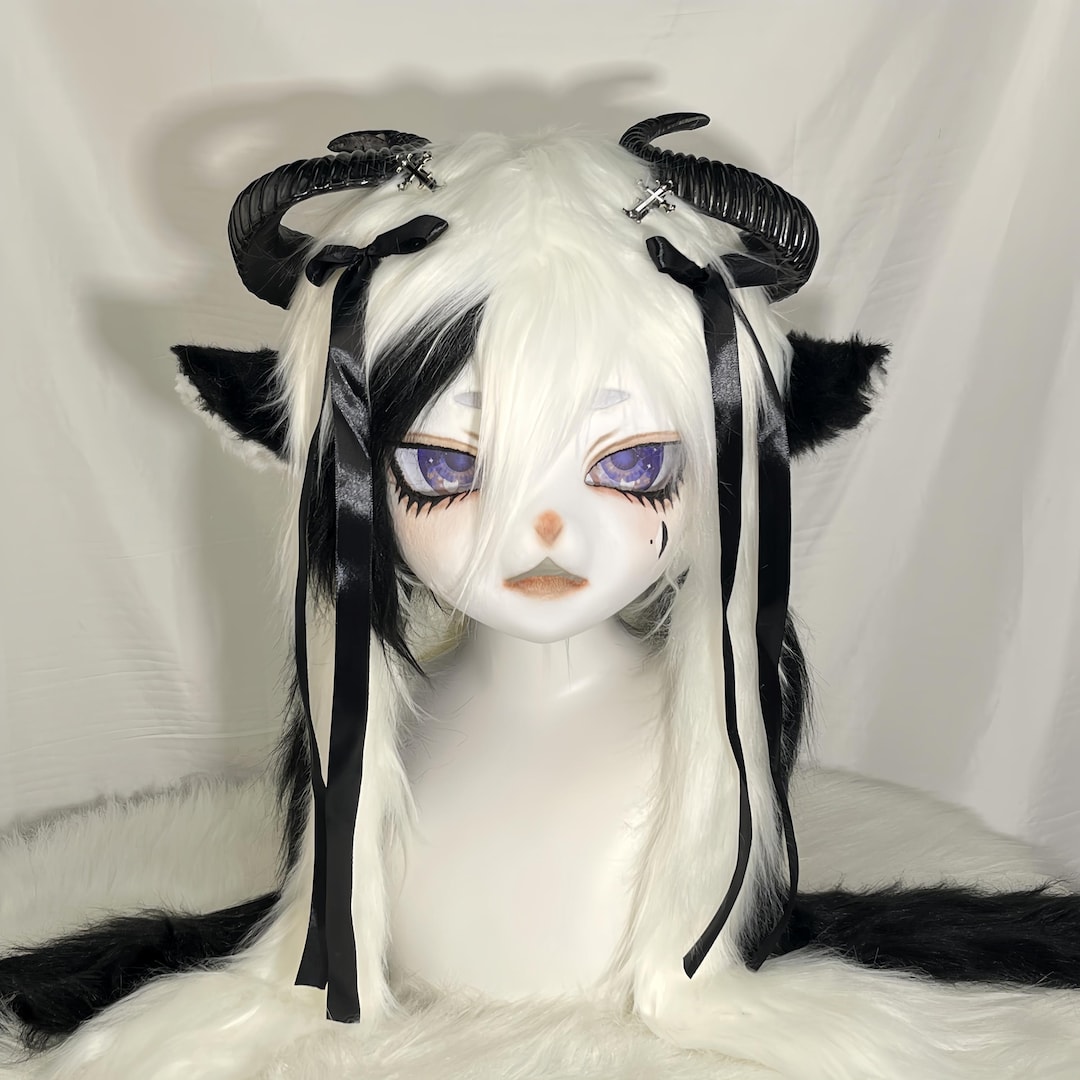 Goat Princess Fursuit Head Kigurumi Fursuit Head Commission Open for ...