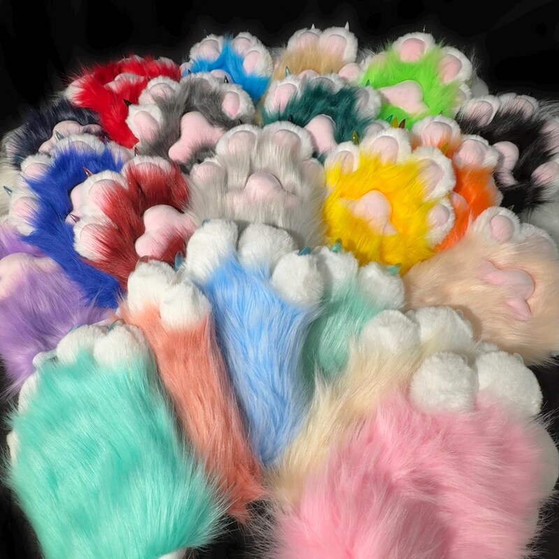 Fursuit Paws - Etsy