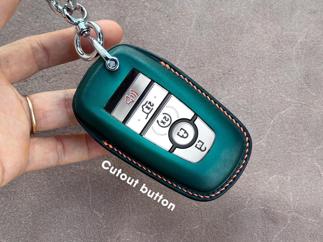 Leather Key Case for Keyless Entry Remote (fits 2024-2022 Navigator ...