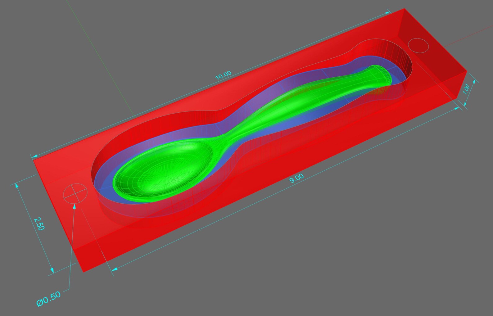 3D Eating Spoon Files for CNC - Multiple File Formats - Etsy