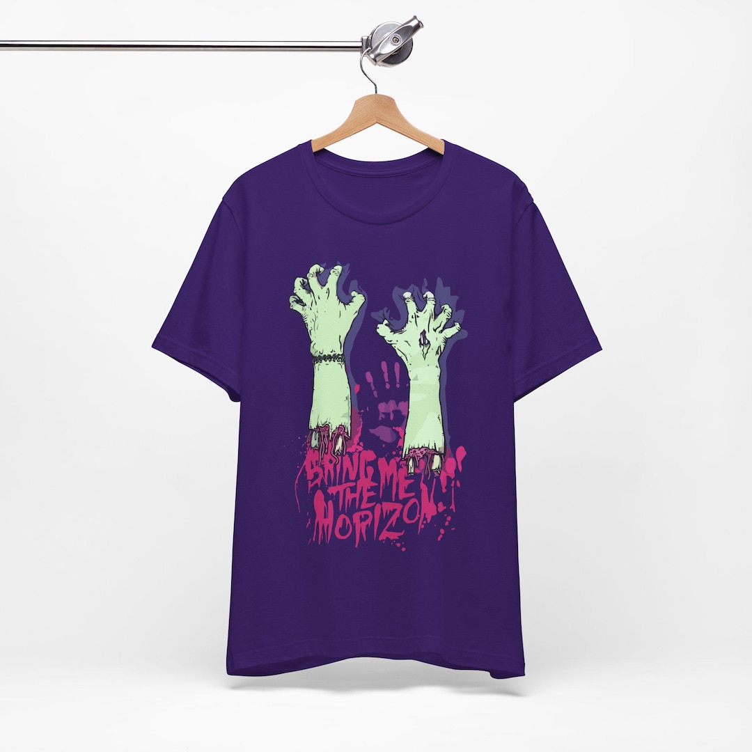 Alternative Metal Band Tee - Bring Me the Horizon Zombie Shirt - Scene ...