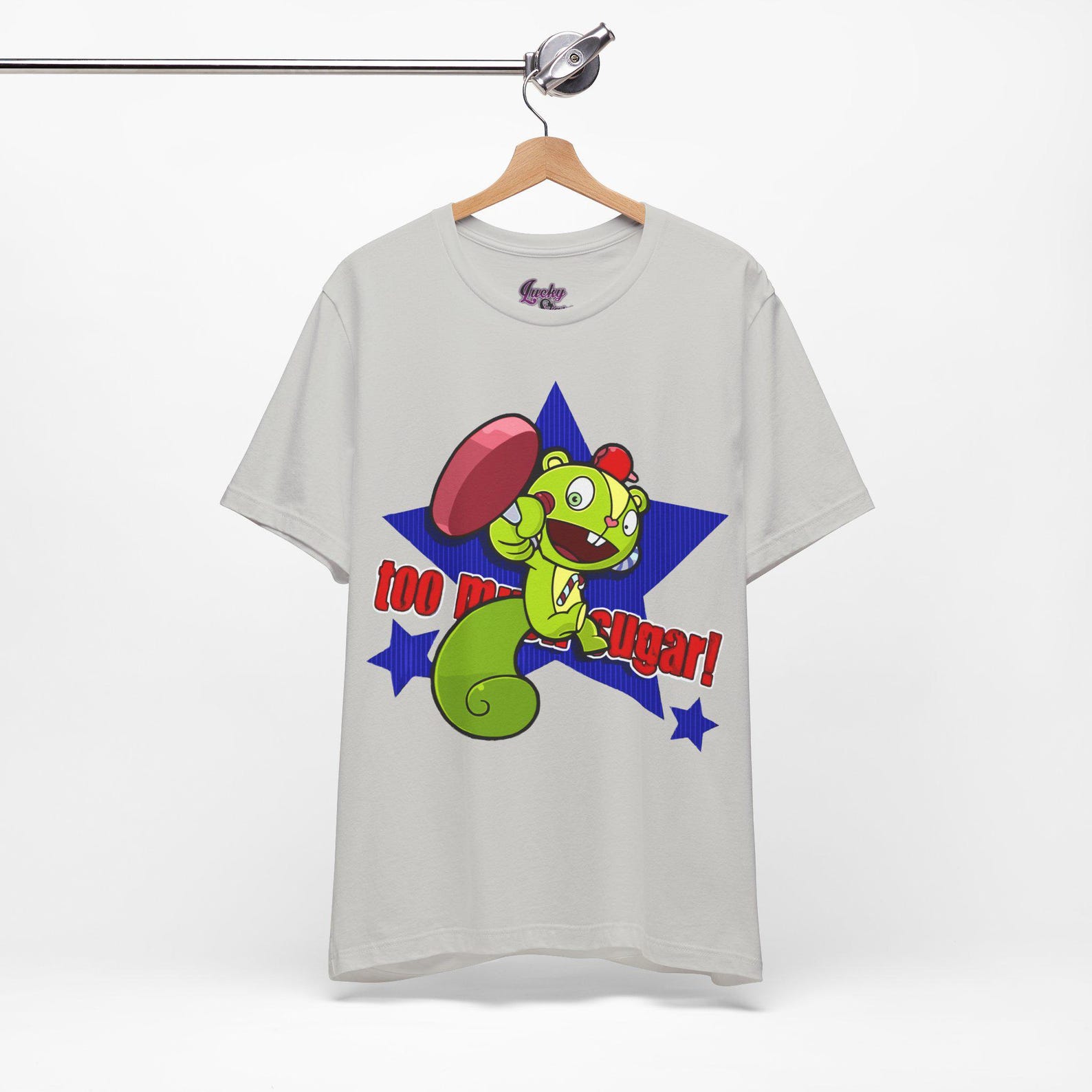 Happy Tree Friends Shirt - Unisex Nutty Too Much Sugar! Tee - HTF Gore ...