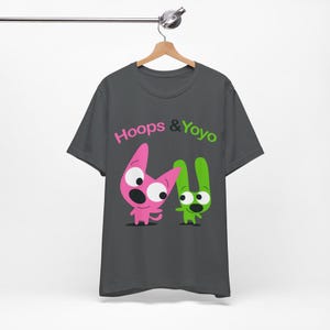 Vintage Emo Scene Cartoon Tee, Hoops and Yoyo Shirt, Unisex Jersey ...