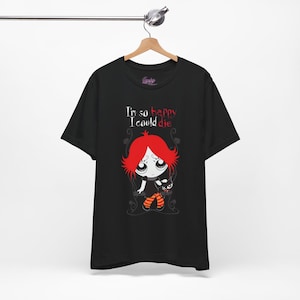 Goth Cartoon Vintage Shirt - Unisex Ruby Gloom Tee - 2000's Hot Topic ...