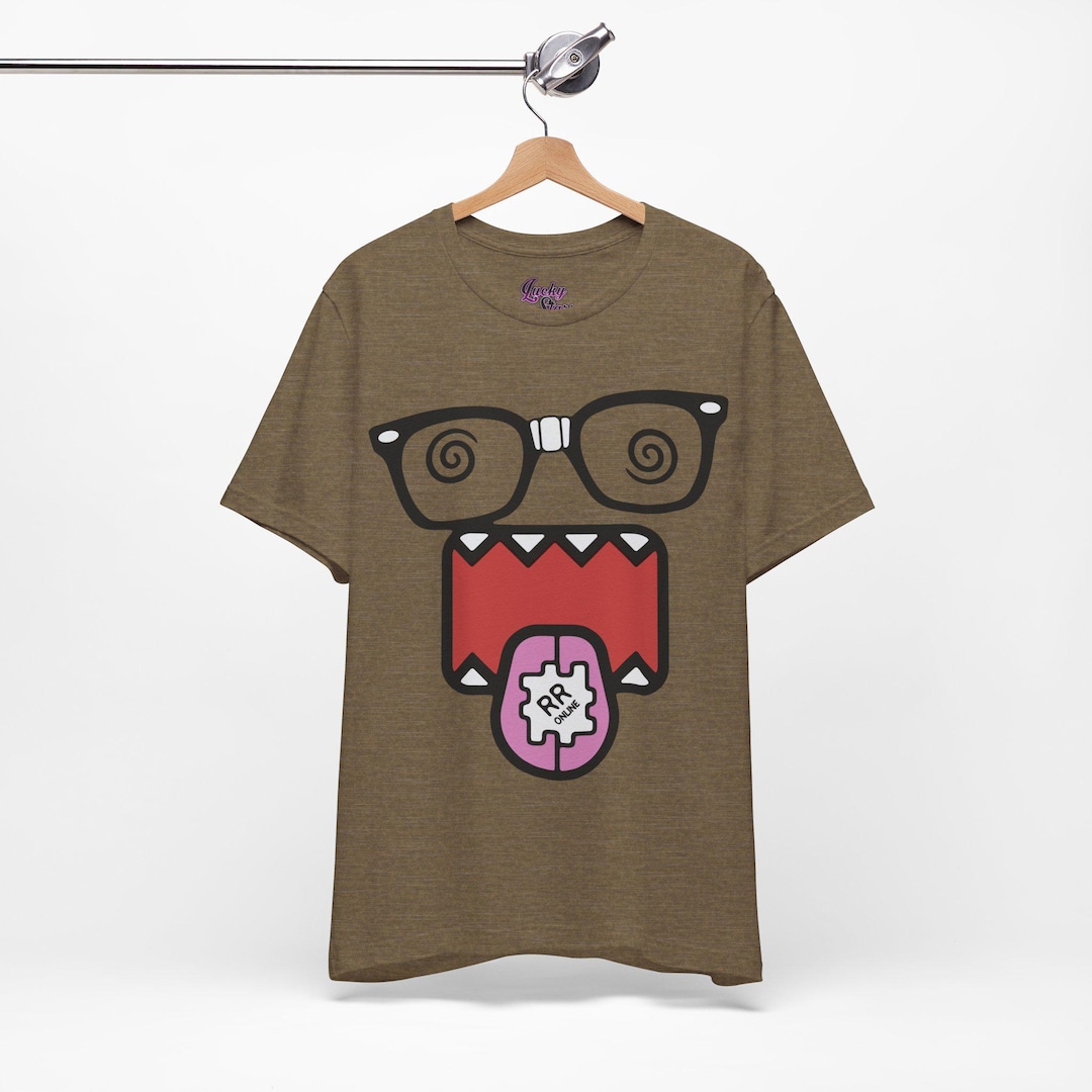 Dizzy Domo Kun Tshirt - Unisex Emo Scene Y2k Fashion Tshirt - 2000's ...