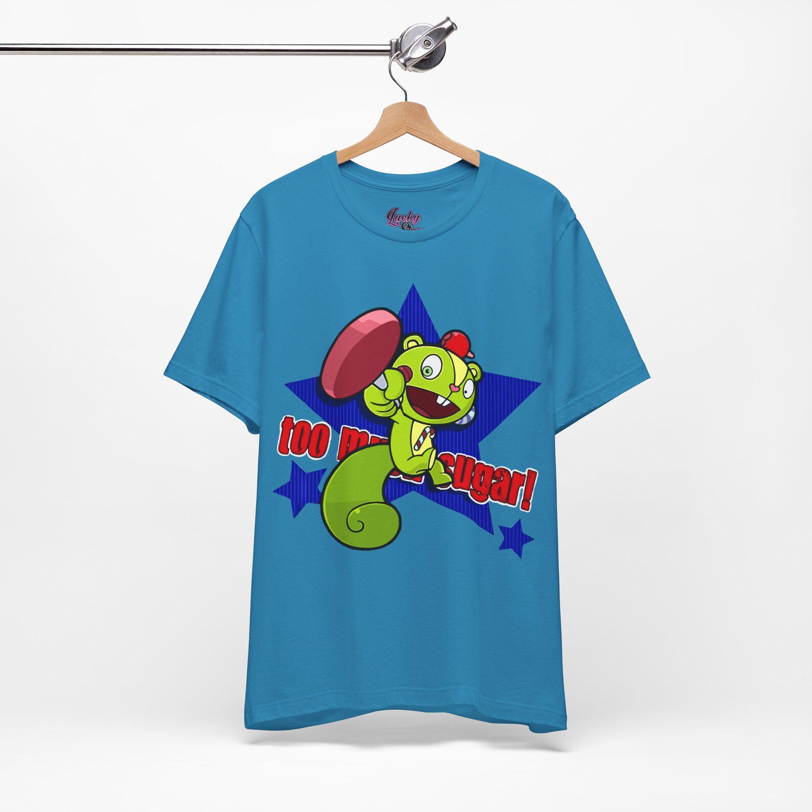 Happy Tree Friends Shirt - Unisex Nutty Too Much Sugar! Tee - HTF Gore ...