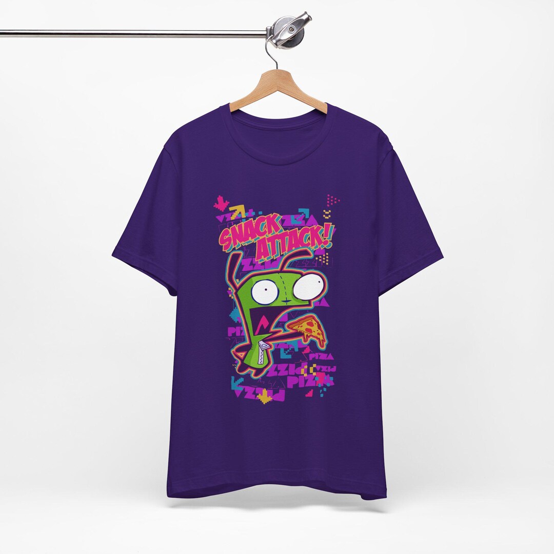 Invader Zim Vintage Tshirt - Unisex Scene Fashion Shirt - 2000'S Emo ...