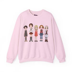 Ichigo Mashimaro Anime Tee -cutecore Kawaii Anime Girls Sweatshirt ...