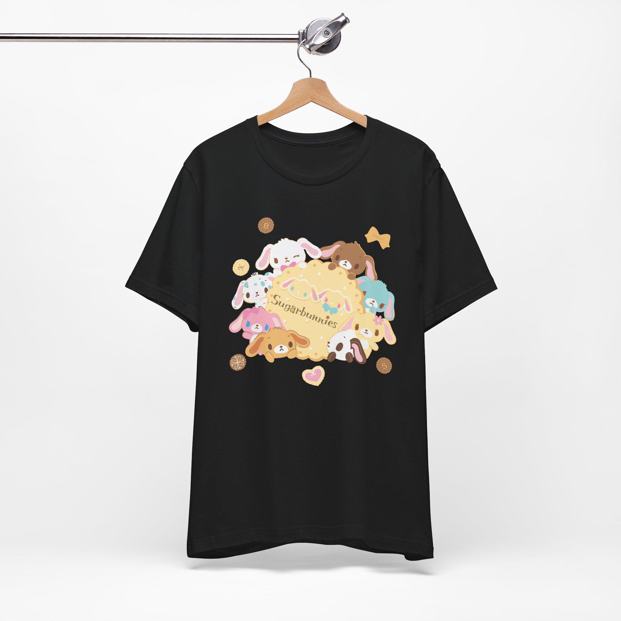 Cutecore Jojifuku Tee Sanrio Sugar Bunnies Shirousa and Kurousa Kawaii ...