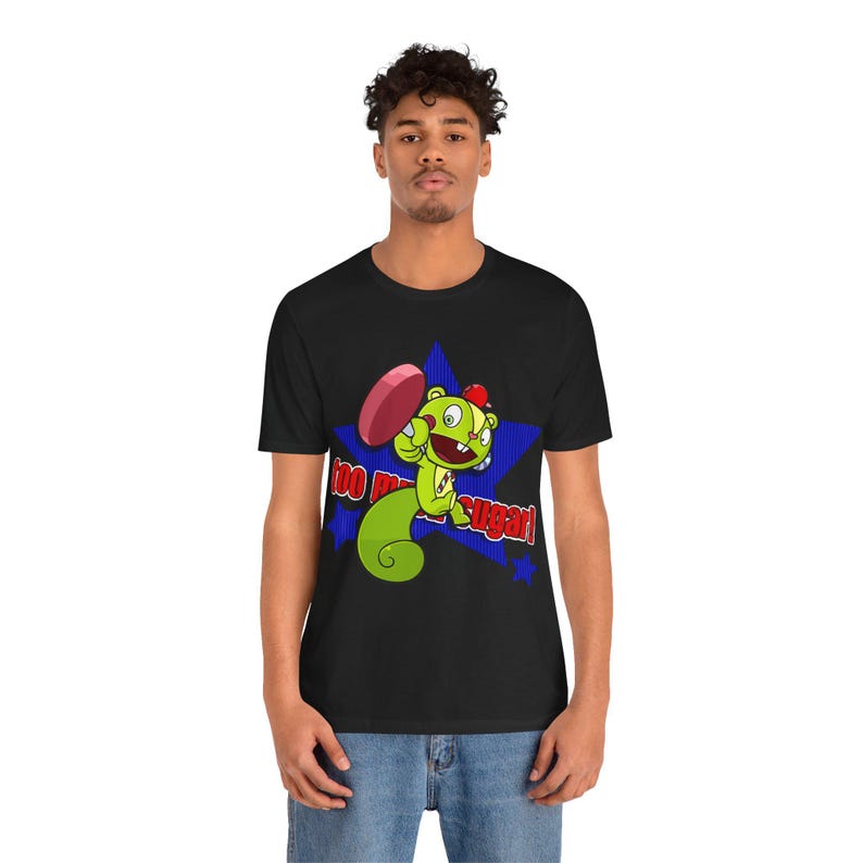 Happy Tree Friends Shirt - Unisex Nutty Too Much Sugar! Tee - HTF Gore ...