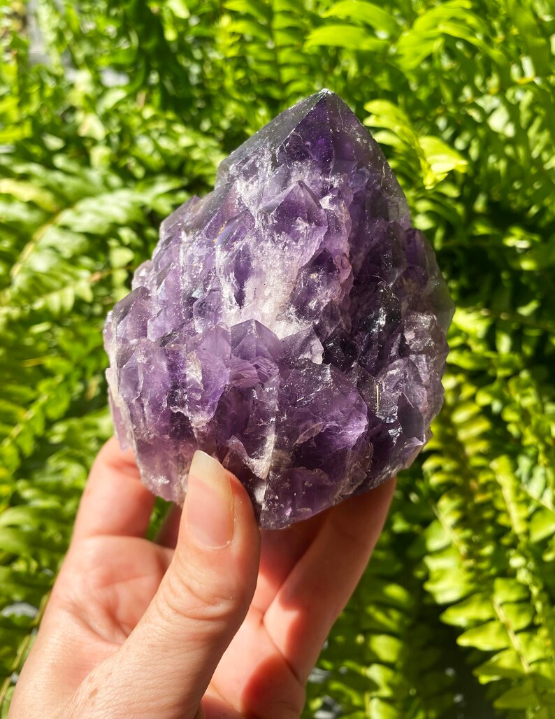RARE Royal Bahia Amethyst Cluster - Etsy