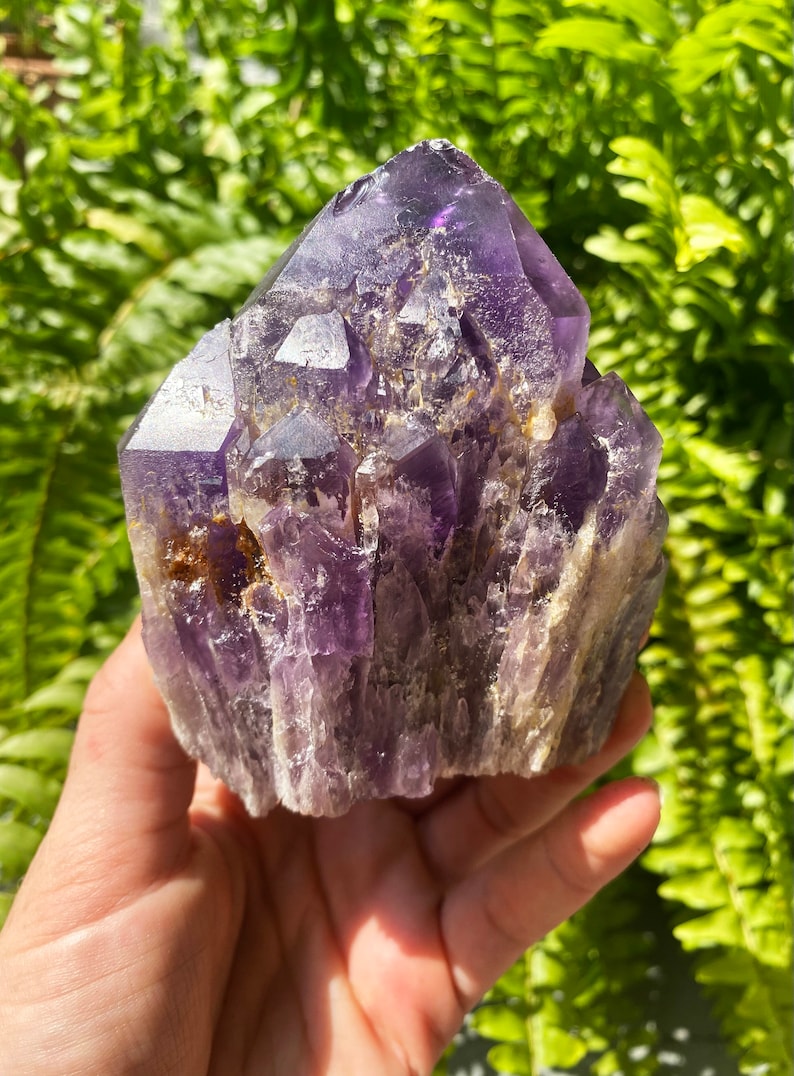 RARE Royal Bahia Amethyst Cluster - Etsy