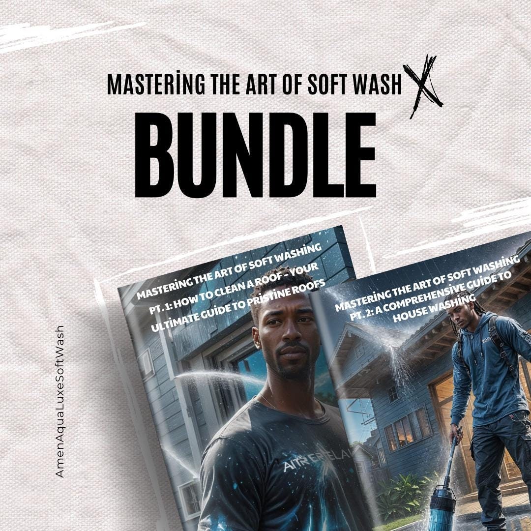 The Ultimate Soft Washing Bundle: Master Your Home's Exterior Cleaning ...