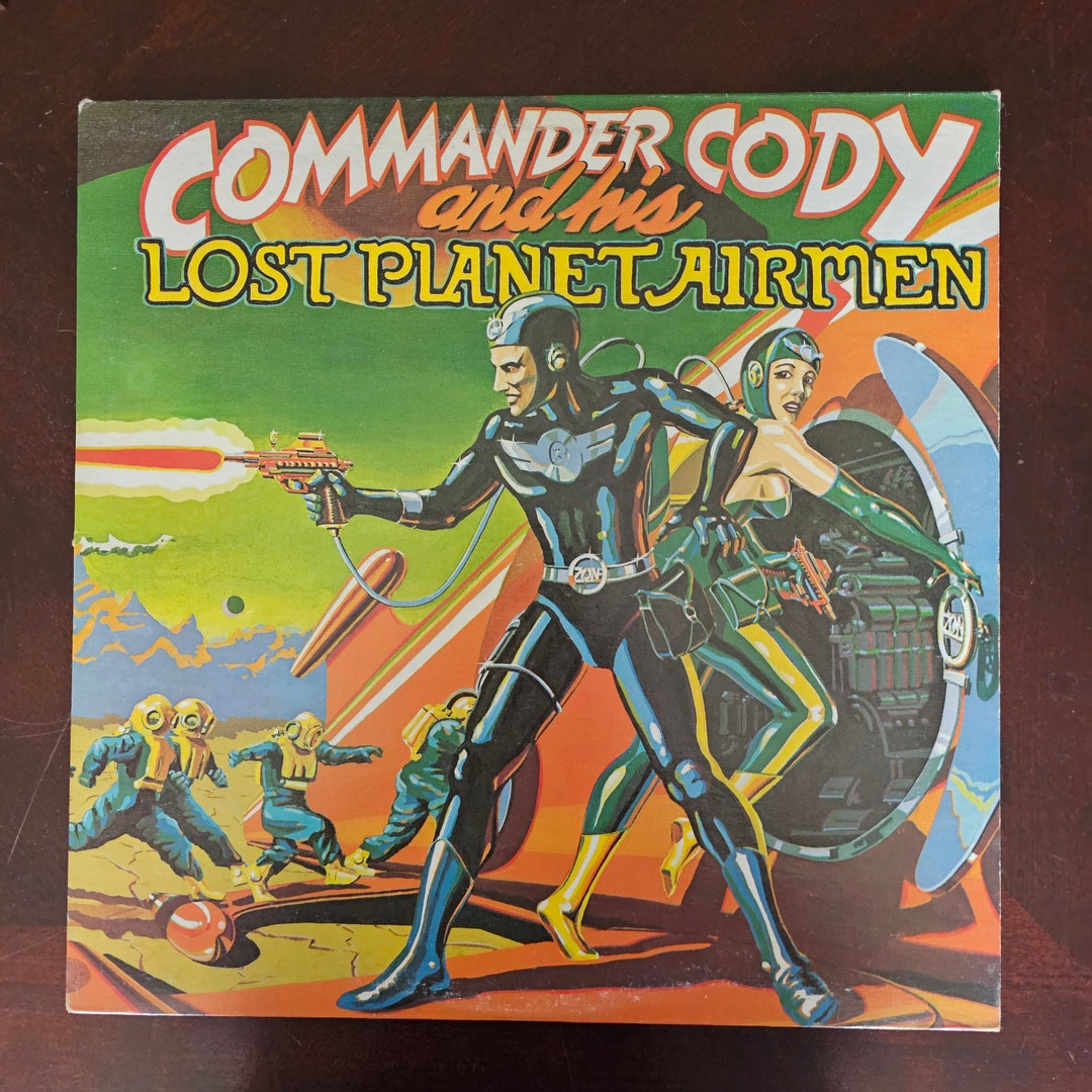 Commander Cody and His Lost Planet Airmen LP Record 1975 Warner Bros ...