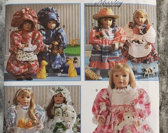 Simplicity 18 Doll Clothes Sewing Pattern 2086 - Etsy