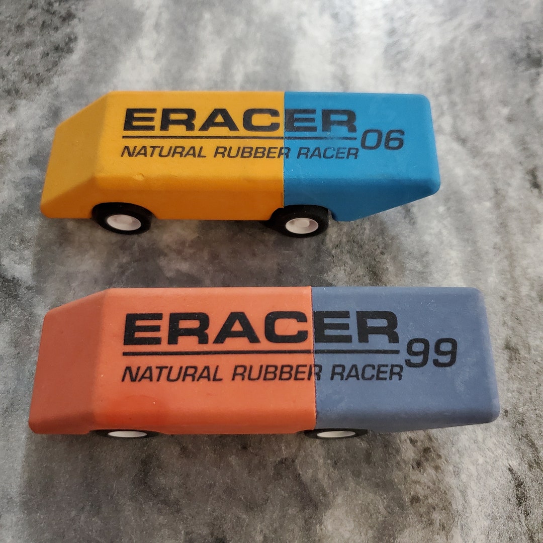Ready Steady Go E-racers Pull Back Racing Car Erasers - Eraser Car ...
