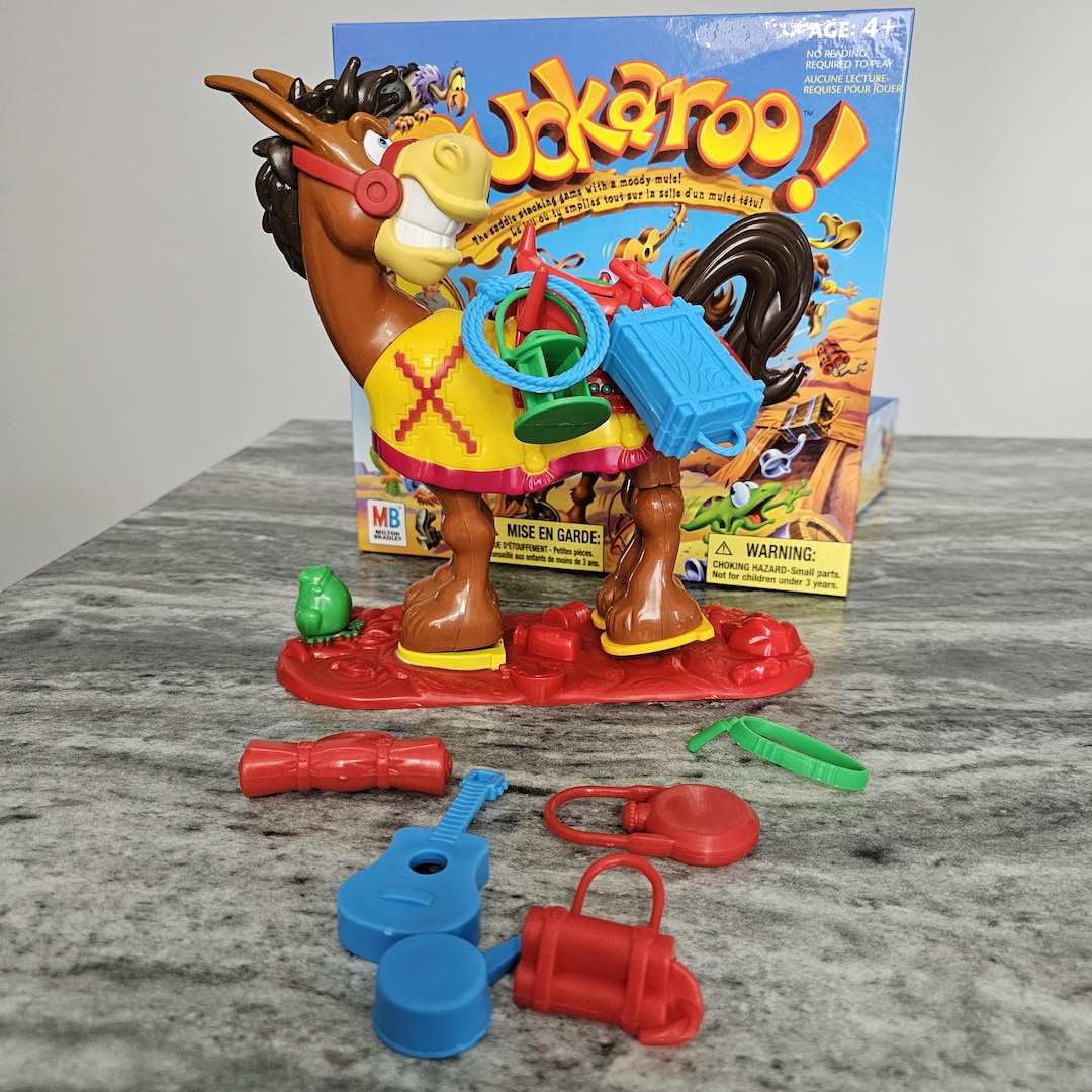 Vintage Buckaroo Game by Milton Bradley 2004 Complete - Etsy