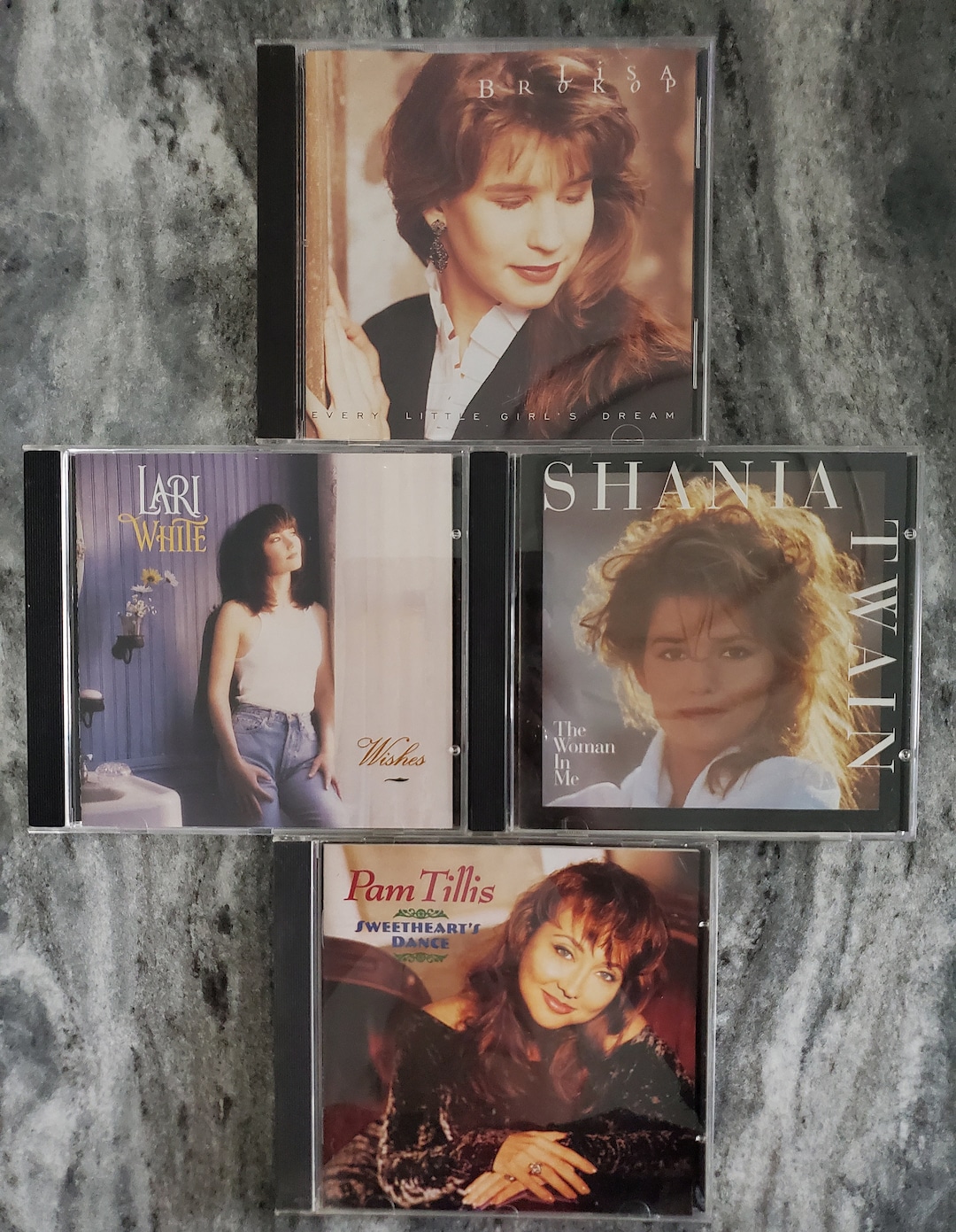 Country Music Cds ~ Lisa Brokop, Lari White, Shania Twain, Pam Tillis ...